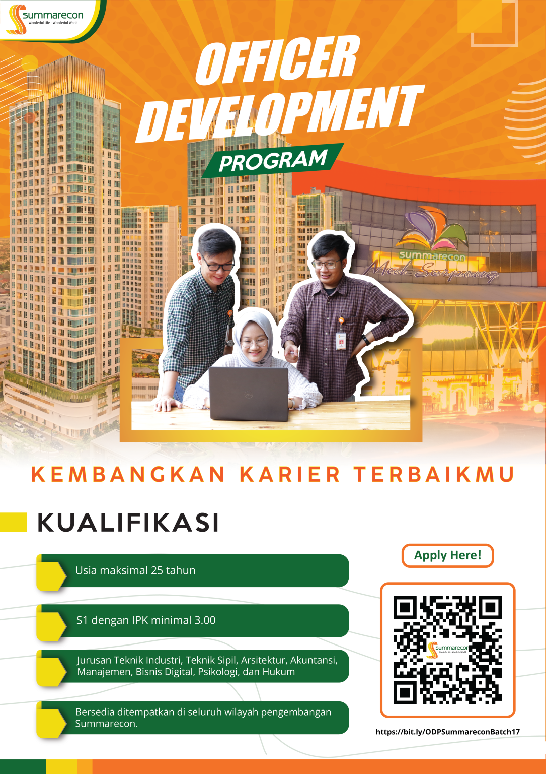 Officer Development @SUMMARECON – SCU