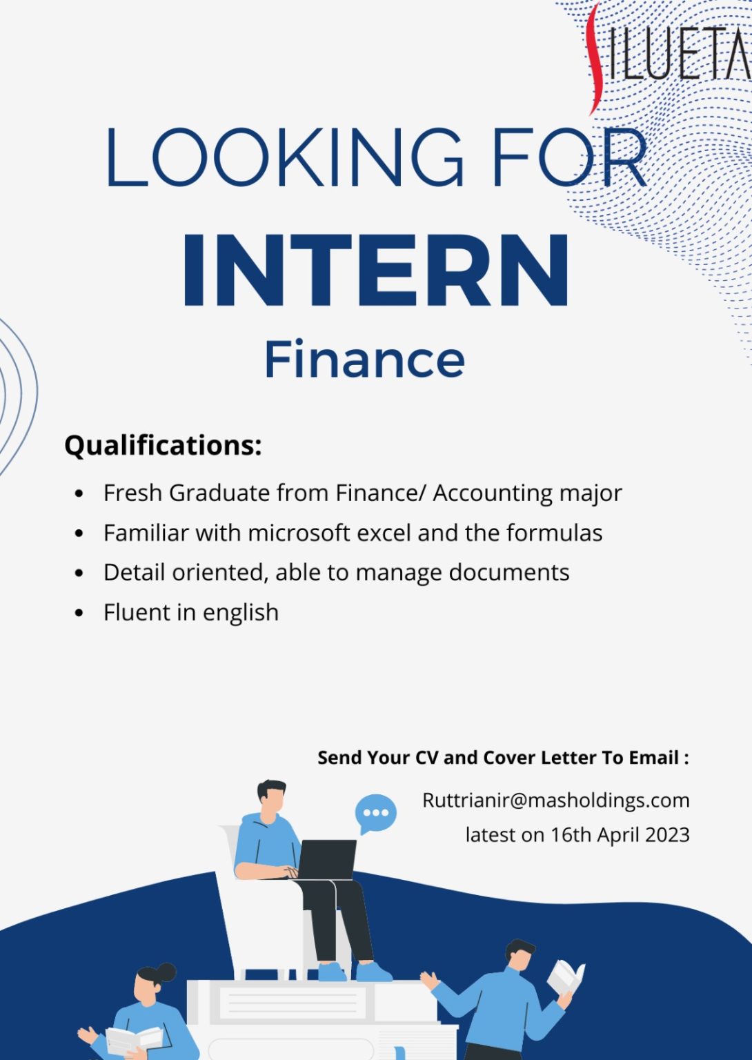 Intern Finance @Silueta – SCU