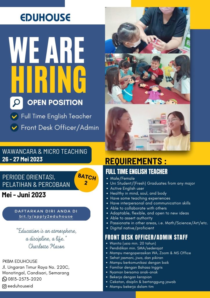 English Teacher , Admin @EDUHOUSE – SCU