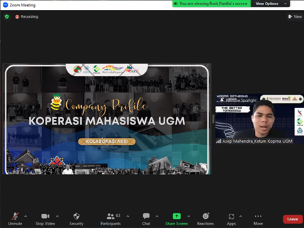 Studi Banding UKM KOPMA SOEPRA – SCU