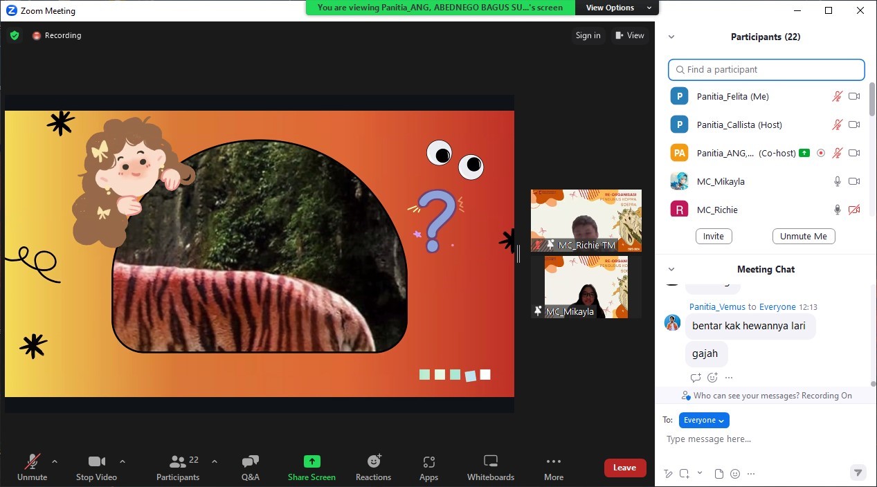 Reorganisasi Kopma Soepra 2023/2024 – SCU