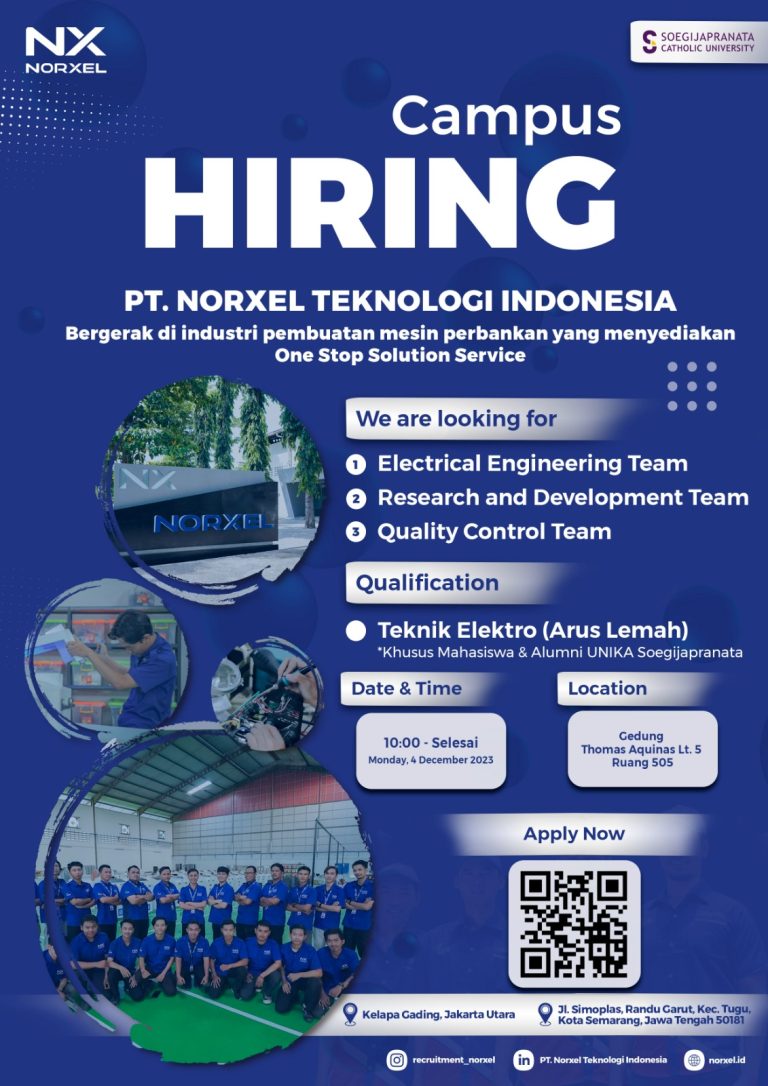 Campus Hiring November 2023 – PT NORXEL – Electrical Engineering Team ...