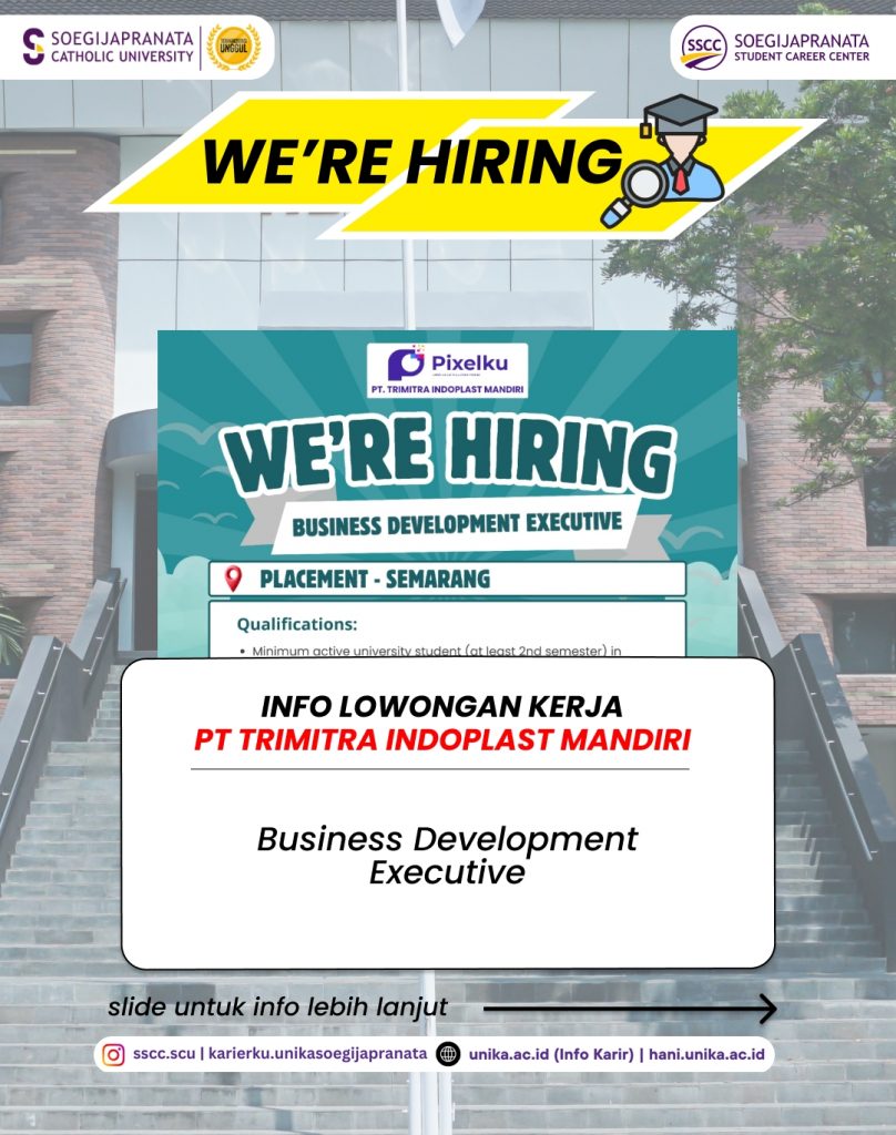 Loker November 2025 – PT Trimitra Indoplast Mandiri || Job Vacancy – SCU