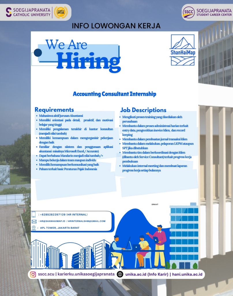 Loker Desember 2025 – PT Shan Hai Map || Job Vacancy – SCU